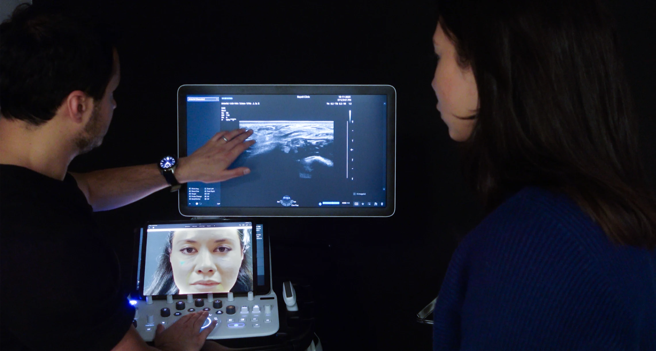 Ultrasound Guided Filler Dissolving in London - Bayati Clinic